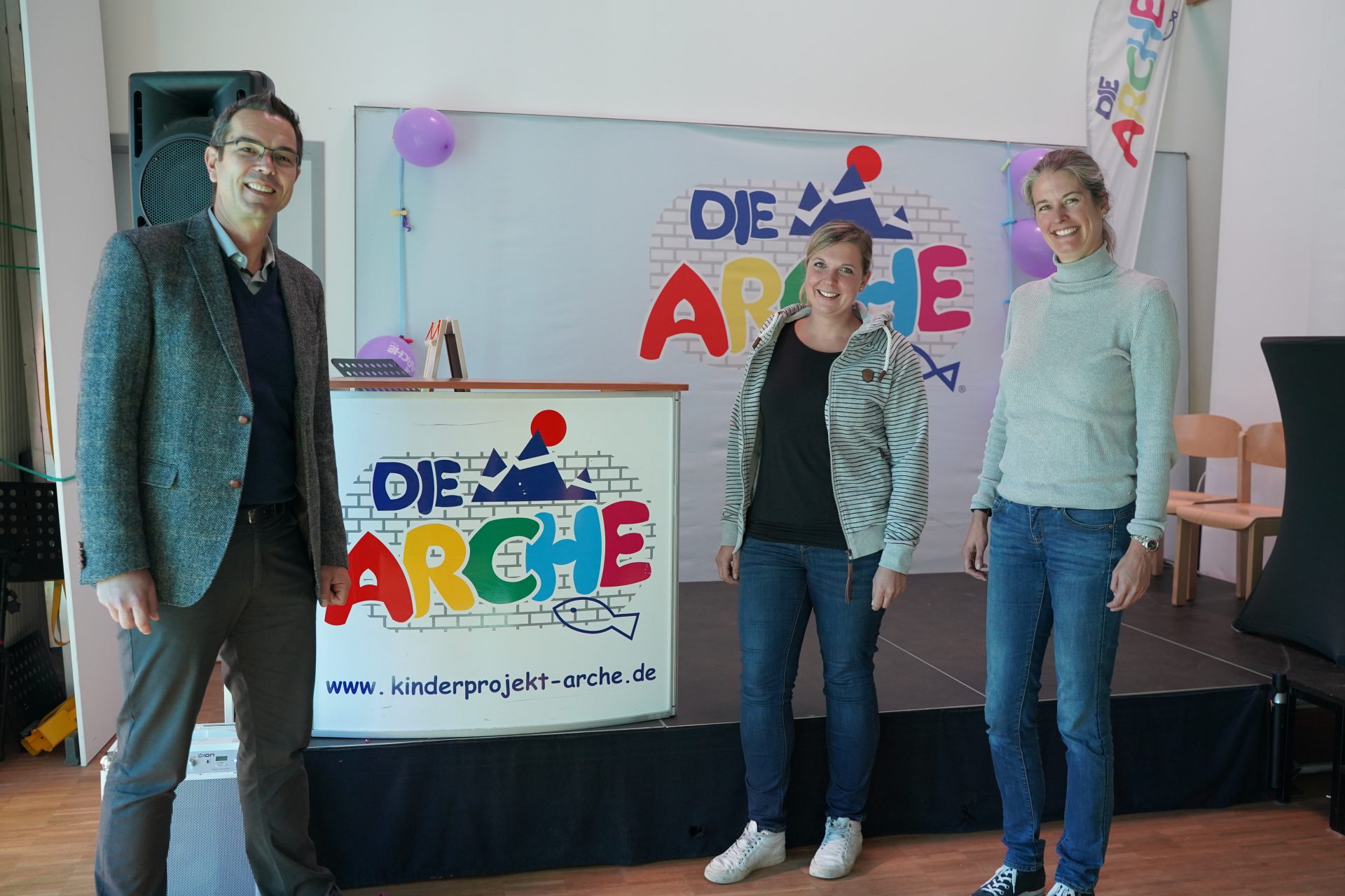 06.12.2023 - Kennenlerntermin Arche München-Moosach - Sport für Spenden